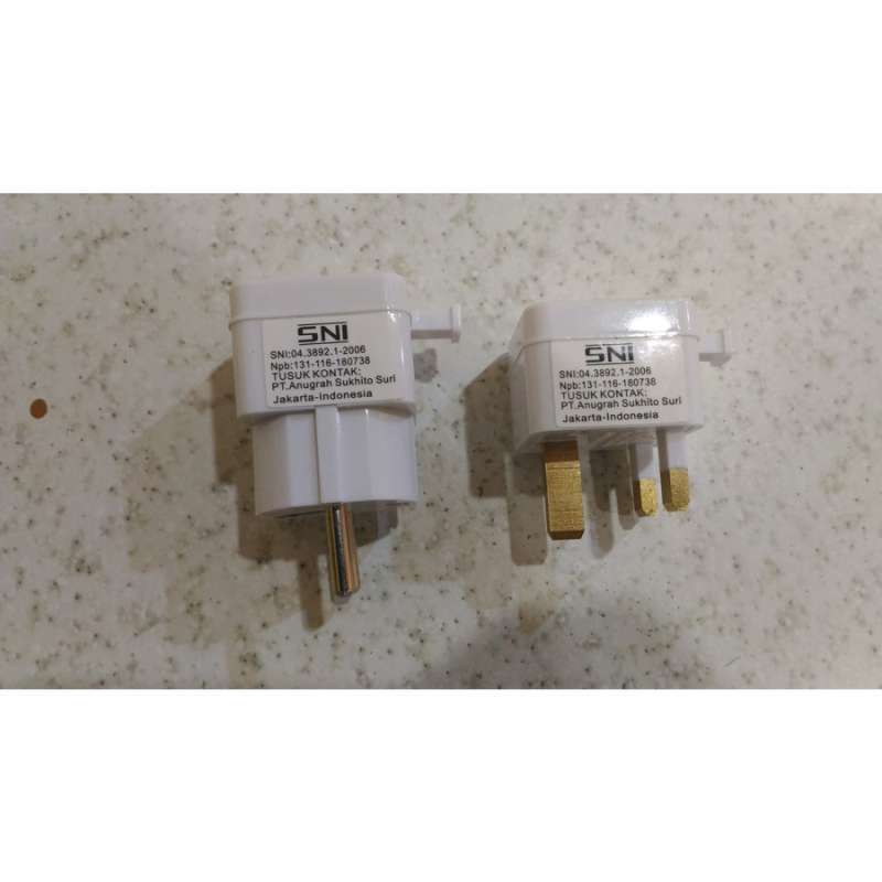 Jual Colokkan/Stop Kontak/Over Steker/Travel Adaptor Nestar (SNI) di ...