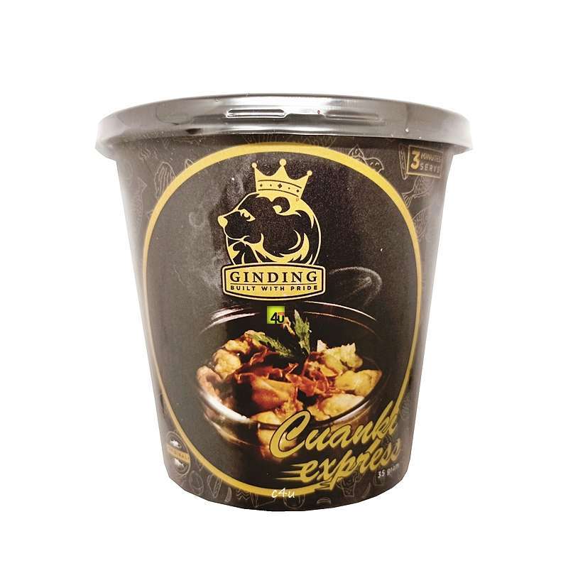 Jual GINDING Cup Instan - CUANKI EXPRESS - 35g di Seller cemilan4u ...