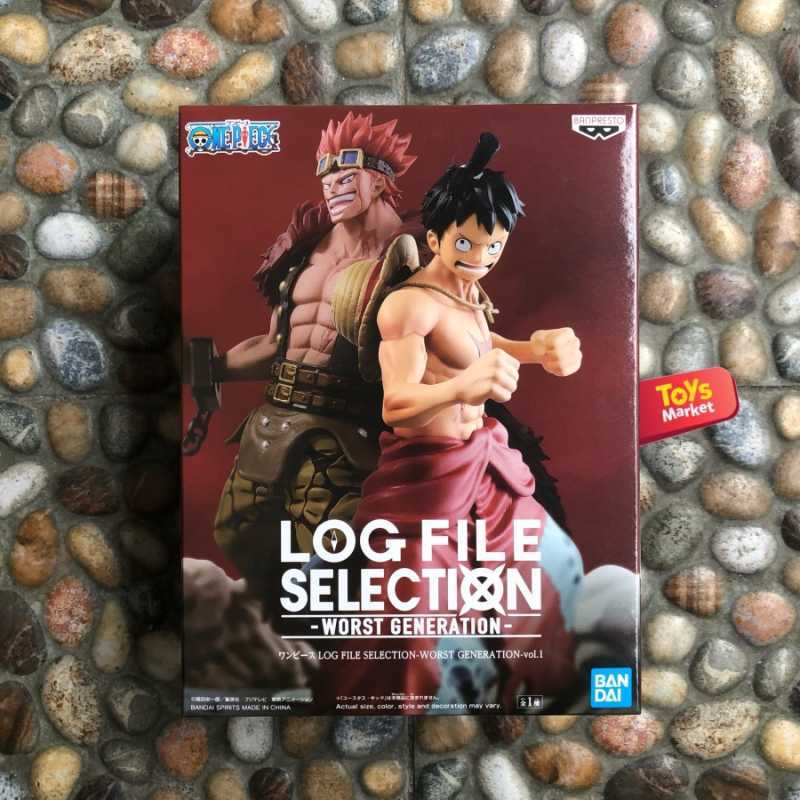 Jual BANPRESTO One Piece Log File Selection - Luffy di Seller Toys ...