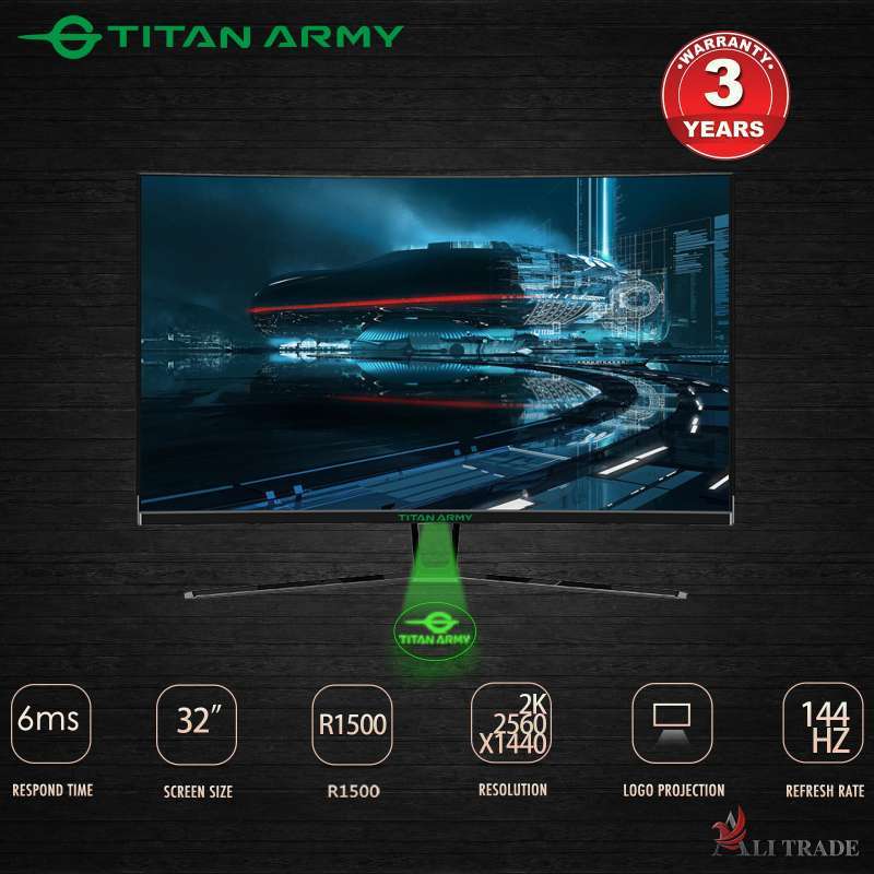 Jual TITAN ARMY 32 Curved R1500 144Hz 2K Gaming Monitor (N32SQ-PLUS) di ...