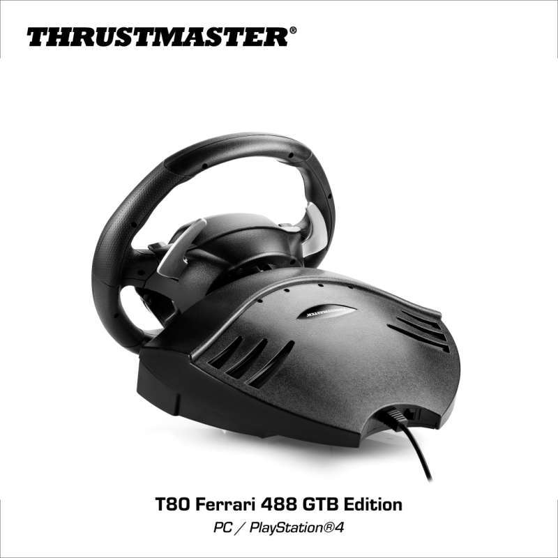 Promo Thrustmaster T80 Ferrari 488 Gtb Edition Racing Wheels - Garansi ...