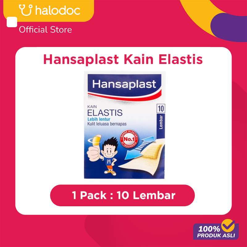 Jual Hansaplast Kain Elastis Mix 10 Lembar Di Seller Halodoc Official ...