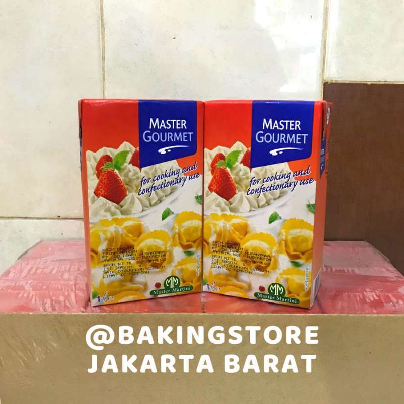 Jual Master Gourmet Cooking Cream [1 L] Di Seller Baking Store ...
