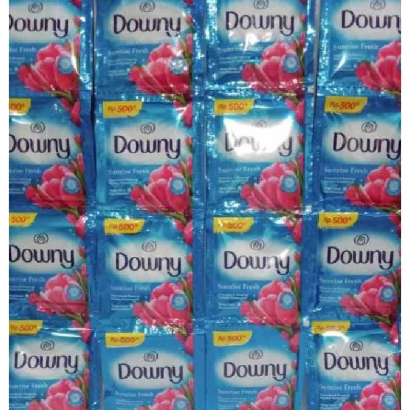 Jual Downy Sunrise Fresh sun rise Pewangi Pakaian [10 mL/ 12 sachet ...