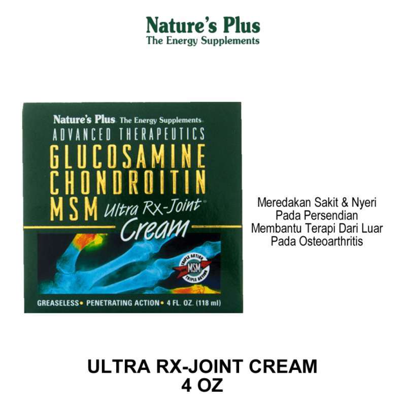 Promo NATURES NATURE PLUS ULTRA RX JOINT CREAM-KRIM ANTI NYERI OTOT ...