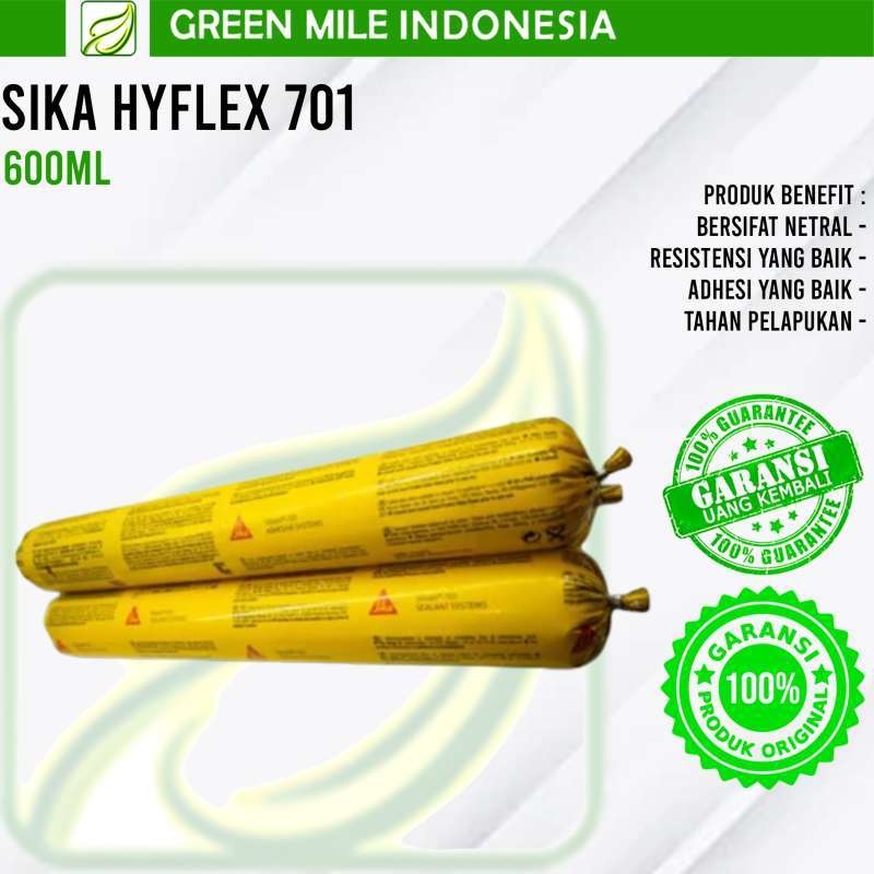 Jual SIKASIL 701 Silikon Sealant Kaca & Aluminium di Seller Green Mile ...