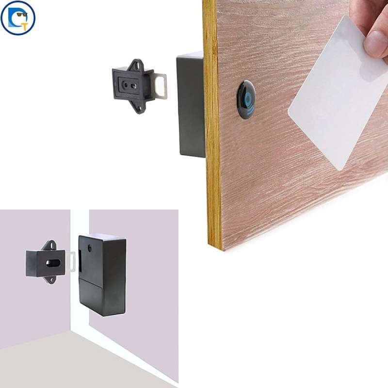 Promo Set Kunci Lemari Laci Kabinet Sensor RFID Digital Lock Hidden ...