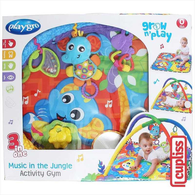 Jual Playgro 124406 Music In The Jungle Activity Gym Mainan Playmat ...
