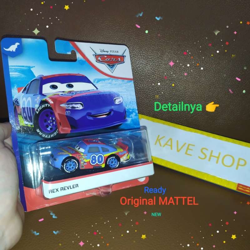 Jual Cars Disney PIXAR MATTEL 2019 : Rex Revler di Seller Kave Shop ...