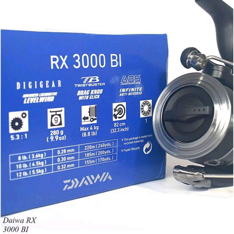 Jual Reel daiwa RX 3000 BI di Seller JMS sport fishing - Jelambar Baru ...