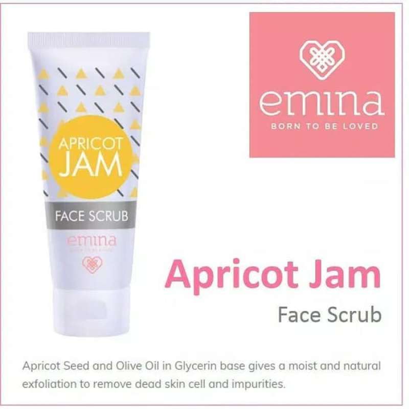 Promo EMINA Face Scrub Apricot Jam - pembersih wajah emina Diskon 10% ...