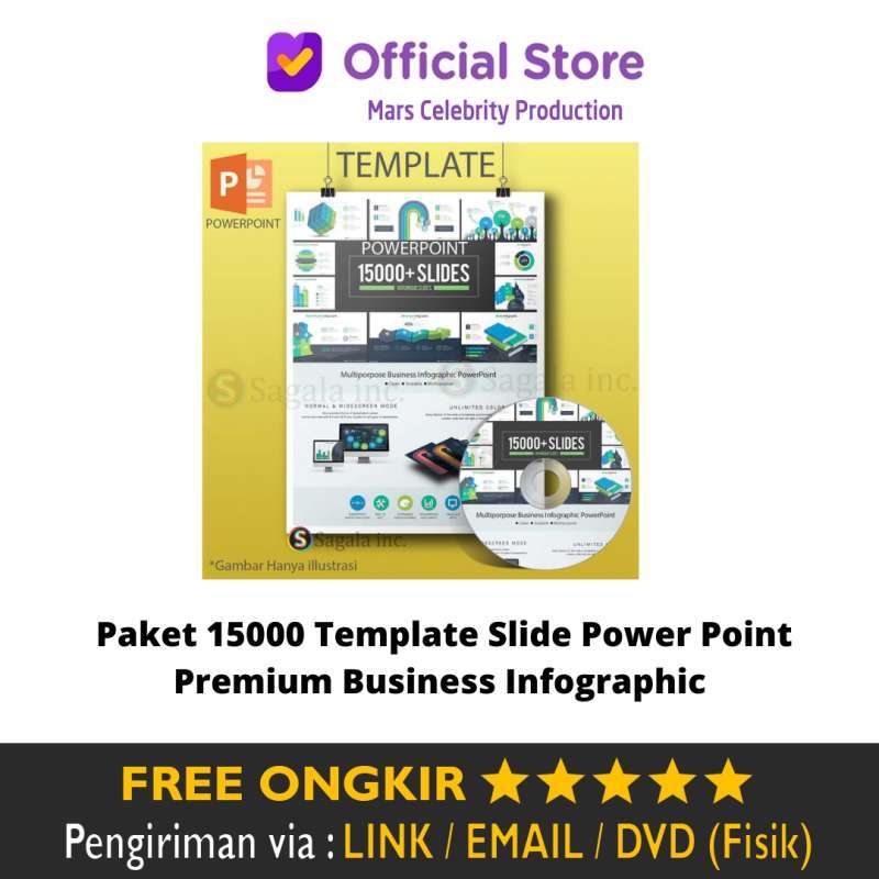 Jual Paket 15000 Template Slide Power Point PPT Premium Business ...