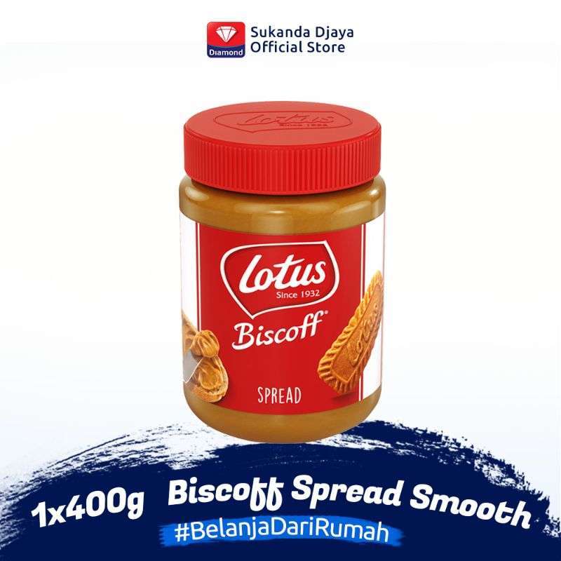 Jual WHS - Lotus Biscoff Spread Smooth Selai [400 g] di Seller Sukanda ...