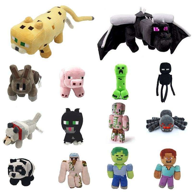 Jual 【Ready Stock】18-60cm Minecraft Plush Dolls Minecraft Creeper ...