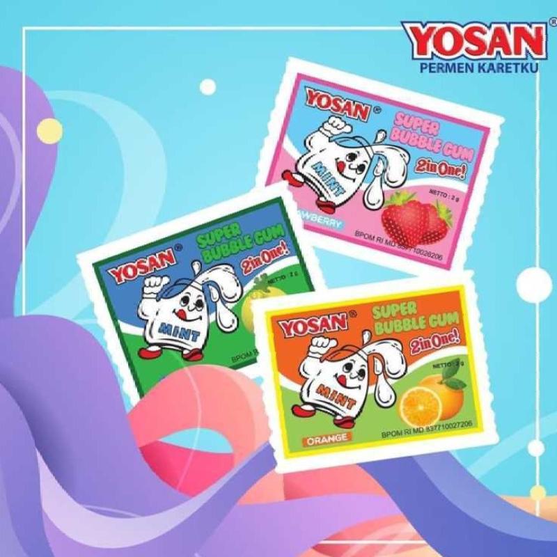 Jual Permen Karet Yosan/Permen Jadul di Seller Kareena_nya - | Blibli