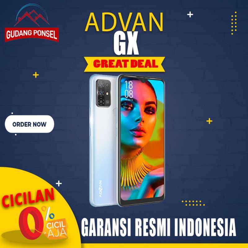 Jual Advan GX 6.8 6GB 64GB QuadCam [Tiger T618] Garansi Resmi di Seller ...
