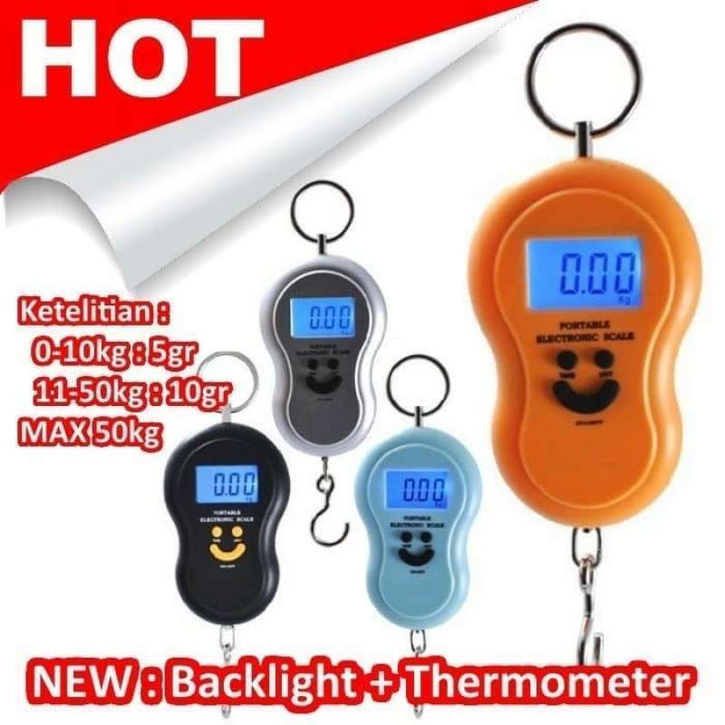 Jual Timbangan Gantung Digital Scale Portable Elektronik / Timbangan ...