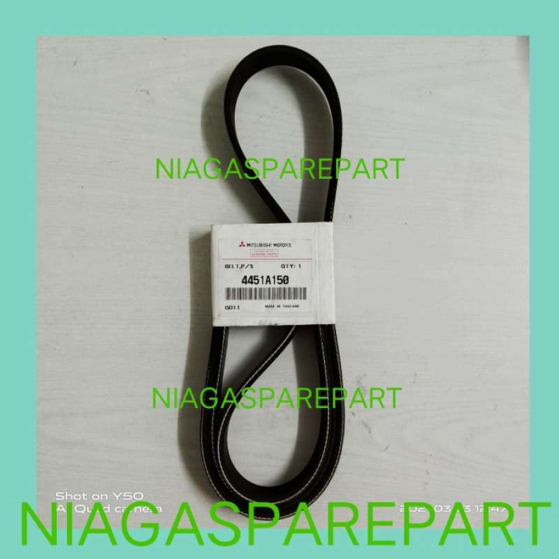 Jual FANBELT ALTERNATOR PAJERO SPORT - 4451A150 MITSUBISHI ORIGINAL FAN ...