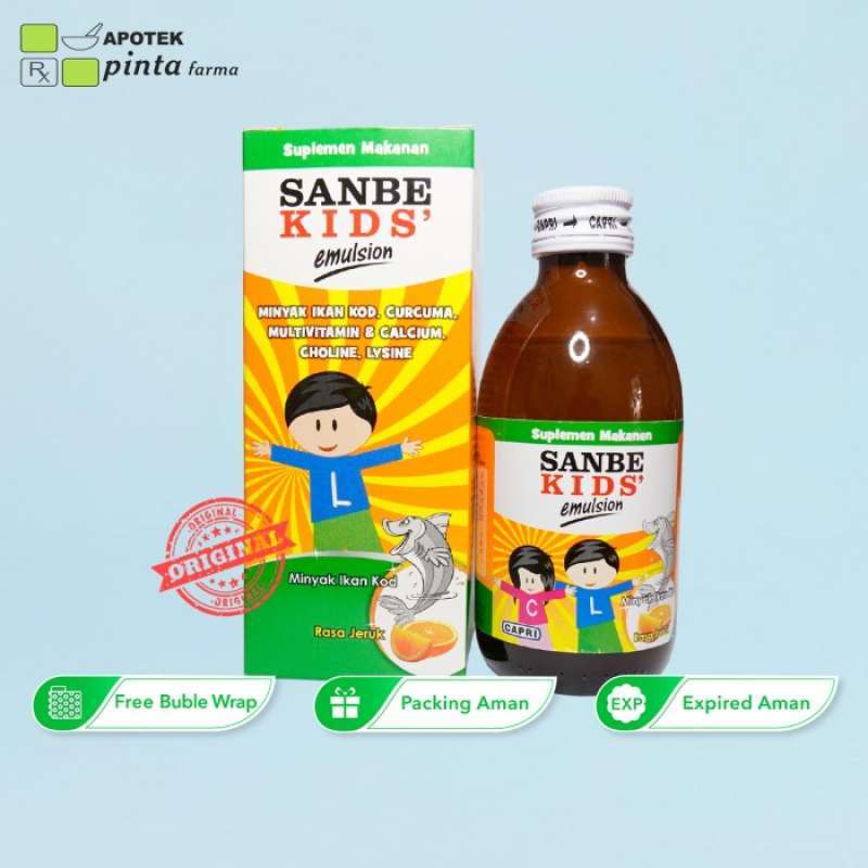 Jual Sanbe Kids Emulsion 200 Ml Di Seller Apotek Pinta Farma ...