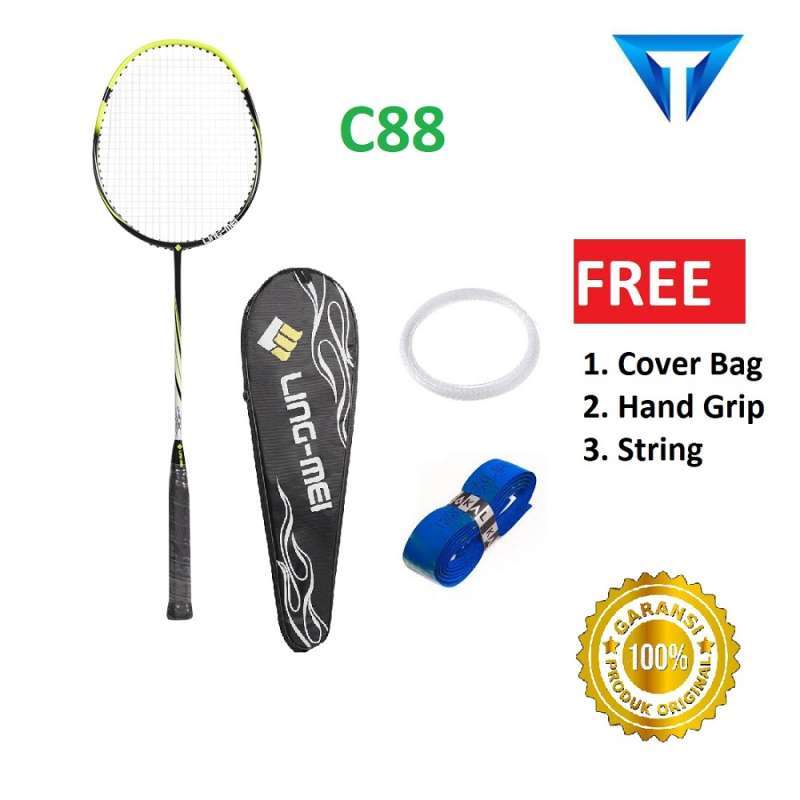 Promo LING MEI CR88 Badminton Racket Original Package Diskon 34% di ...