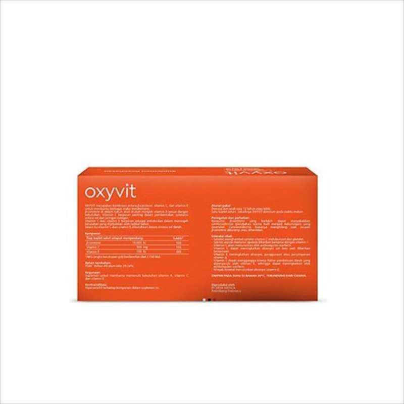 Jual Vitamin C OXYVIT suplemen kesehatan 30 kaplet di Seller CV Apotik ...