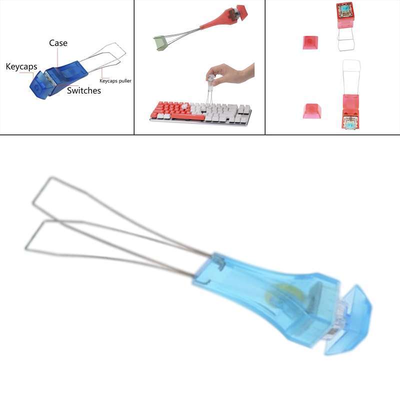 Jual 2 in 1 Keycaps Puller Switch Removal Tool for Mechanical Keyboard ...