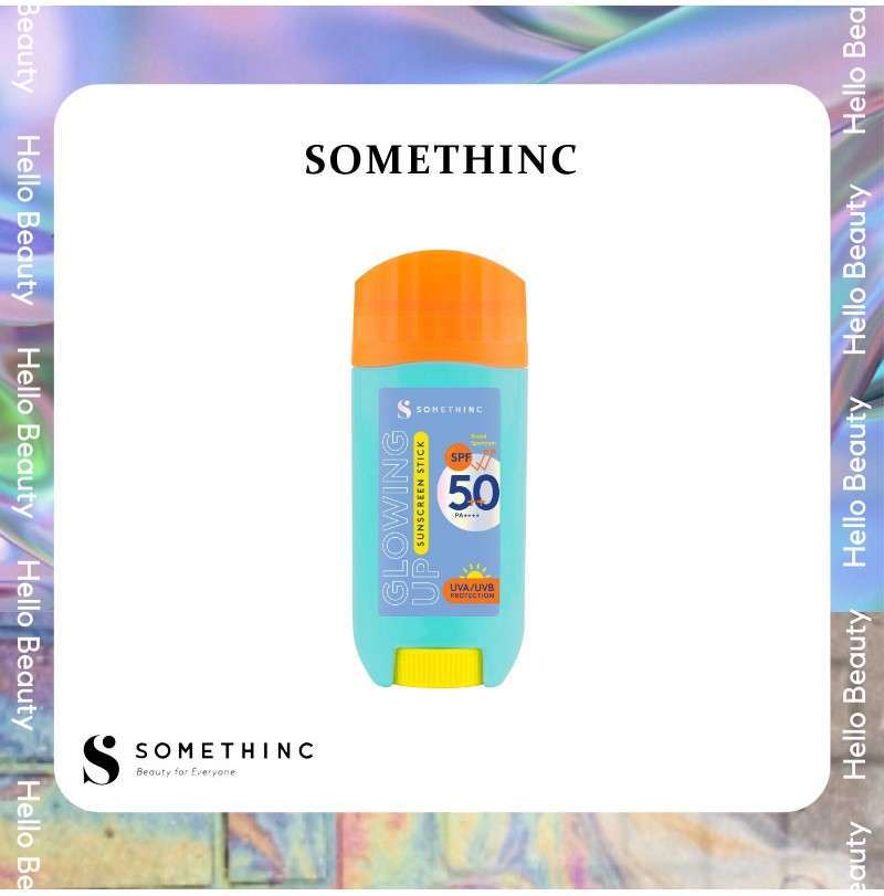 Jual Somethinc Glowing Up Sunscreen Stick SPF 50+ PA ++++ di Seller Hello Beauty Store ...