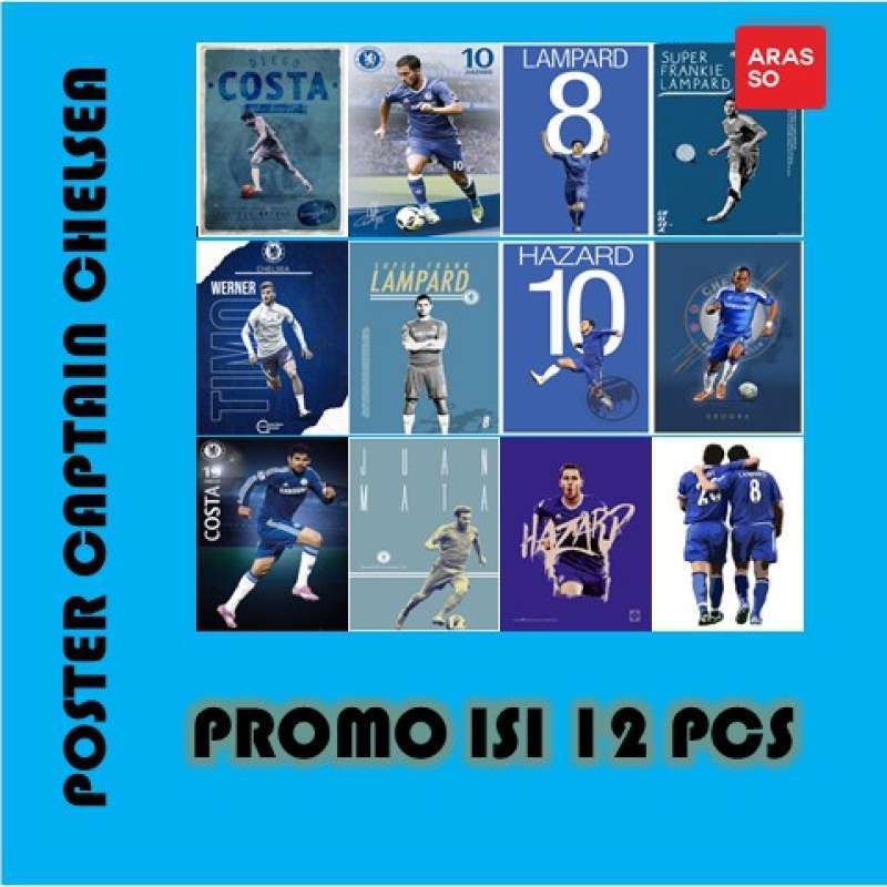 Promo 12PCS Club Sepak Bola Barcelona Wolpeper Dinding Sticker ...