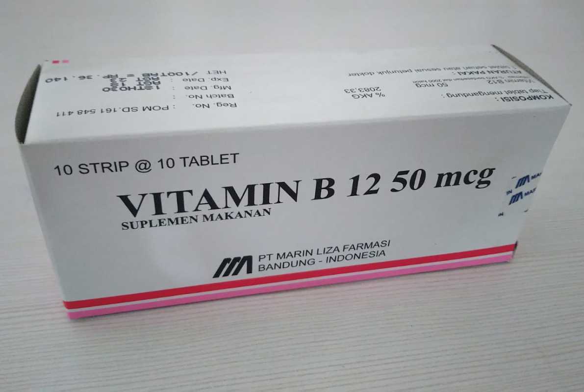 Promo Vitamin B12 50 mcg isi 100 tablet Diskon 5% di Seller Lucas Group ...