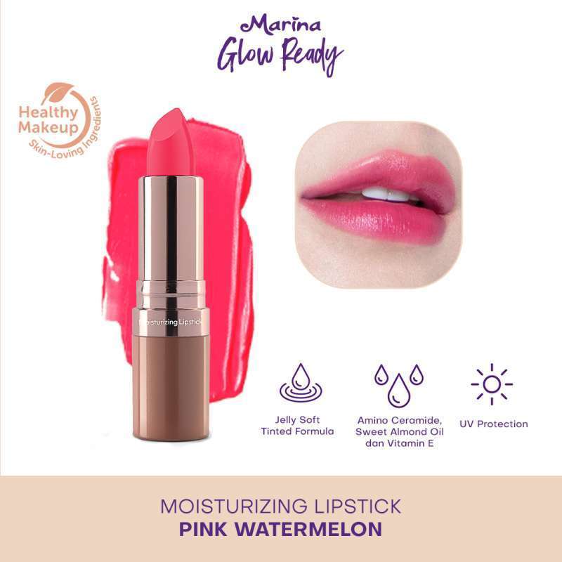 Jual Marina Glow Ready Moisturizing Lipstick - Lipstik di Seller ...
