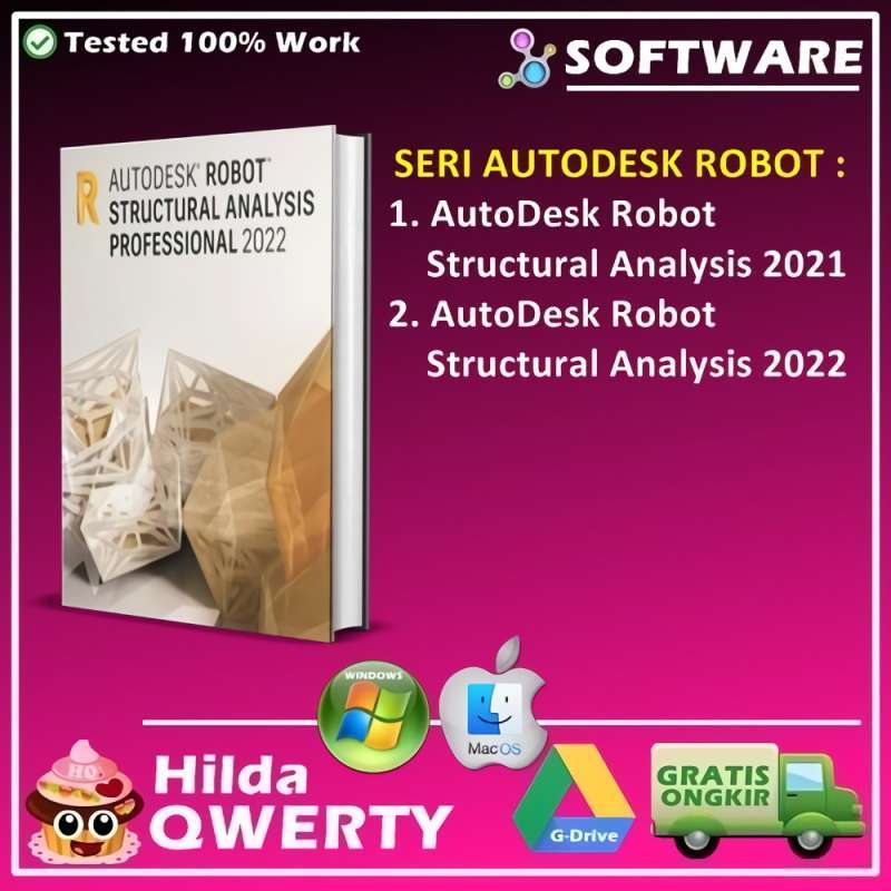 Jual Autodesk Robot Structural Analysis TERBARU untuk PC Laptop Windows ...