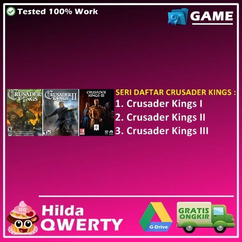 Jual Crusader Kings Paket Lengkap SEMUA SERI untuk PC Laptop di Seller Hilda Qwerty - Gumuruh ...