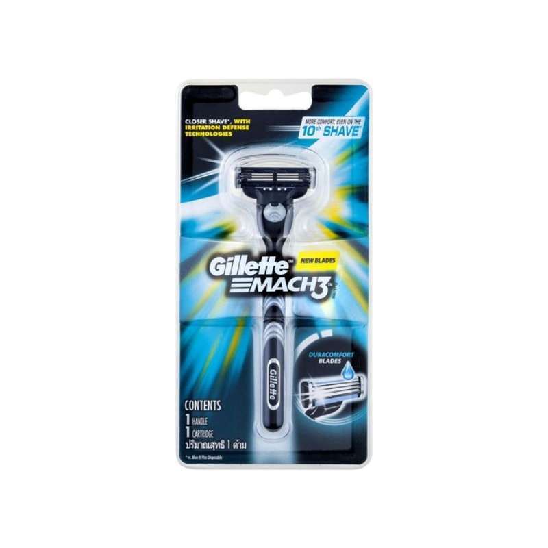 Jual Gillette mach3 350 1 up razor 1sx6x di Seller Farmers Family ...