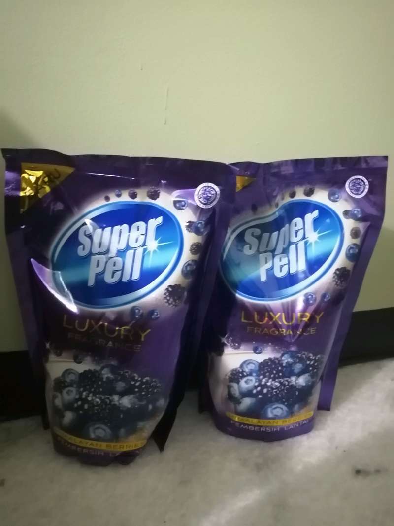 Jual Super Pell Pembersih Lantai Himalayan Berries 700 Ml Di Seller ...