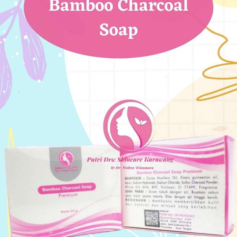 Jual Drw Skincare Sabun Mandi Bamboo Carcoal Soap Sabun Mandi Batang ...