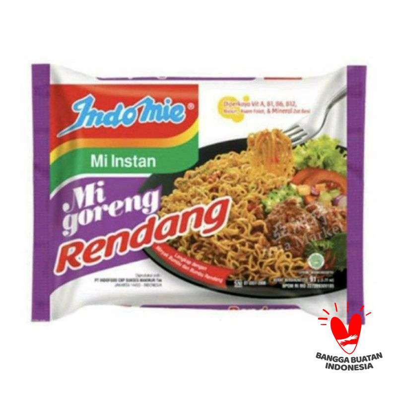 Jual Indomie Goreng Atau Kuah All Varian - Mi Goreng Rendang di Seller ...