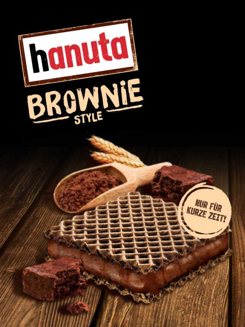 Jual Coklat Ferrero HANUTA Brownie Style Limited Edition 220gram isi ...