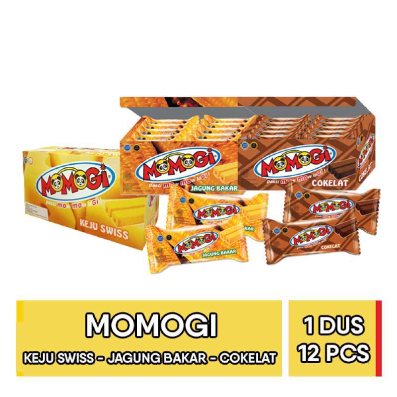 Jual Momogi Box Isi 20 Pcs Semua Varian Rasa 1 Dus Isi 12 Pak - Keju di ...
