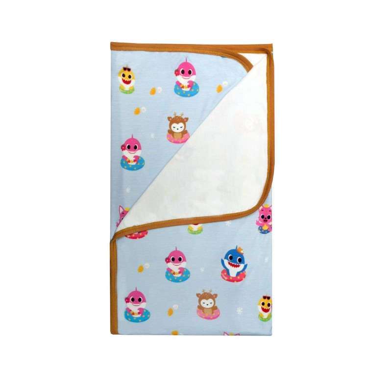 Promo Hikarusa x Baby Shark Swim Blanket - Selimut - Blue S Diskon 12% ...