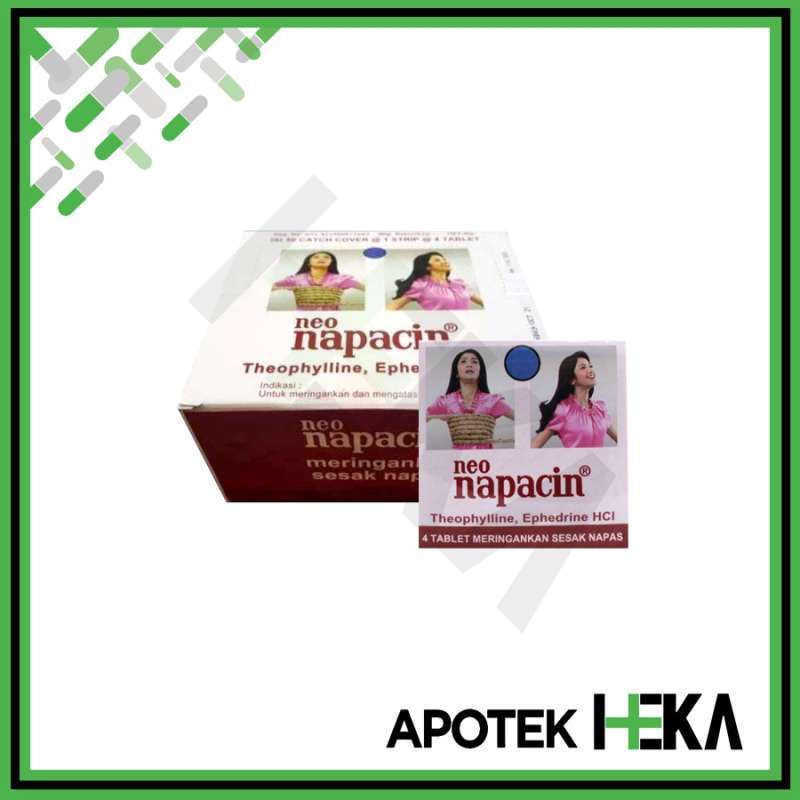Jual Neo Napacin - Obat Asma Sesak Napas Box isi 50x4 Tablet di Seller ...