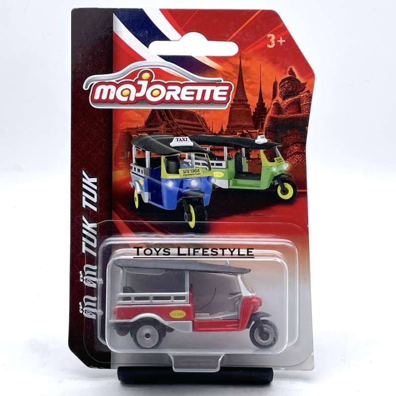 Jual Majorette Diecast - Tuk Tuk Thailand Taxi - Merah di Seller Toys ...
