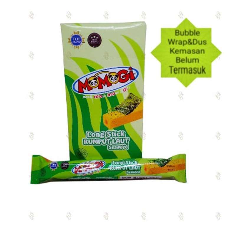 Jual MoMoGi Long Stick Rumput Laut 12gr Ec 1.000 - Pak Isi 10 Pcs di ...