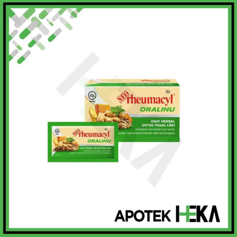 Jual Neo Rheumacyl Oralinu Box 5x15 ml Obat Herbal Pegal Linu Encok ...