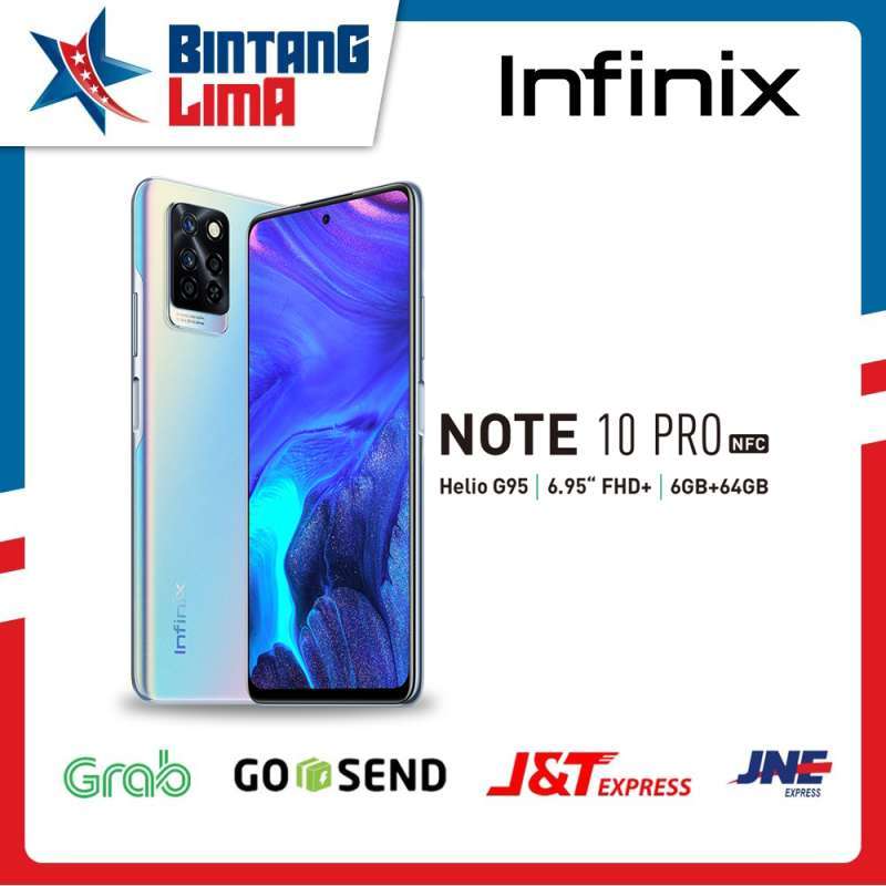 Jual INFINIX NOTE 10 PRO RAM 6/64GB - 8/128GB GARANSI RESMI di Seller ...