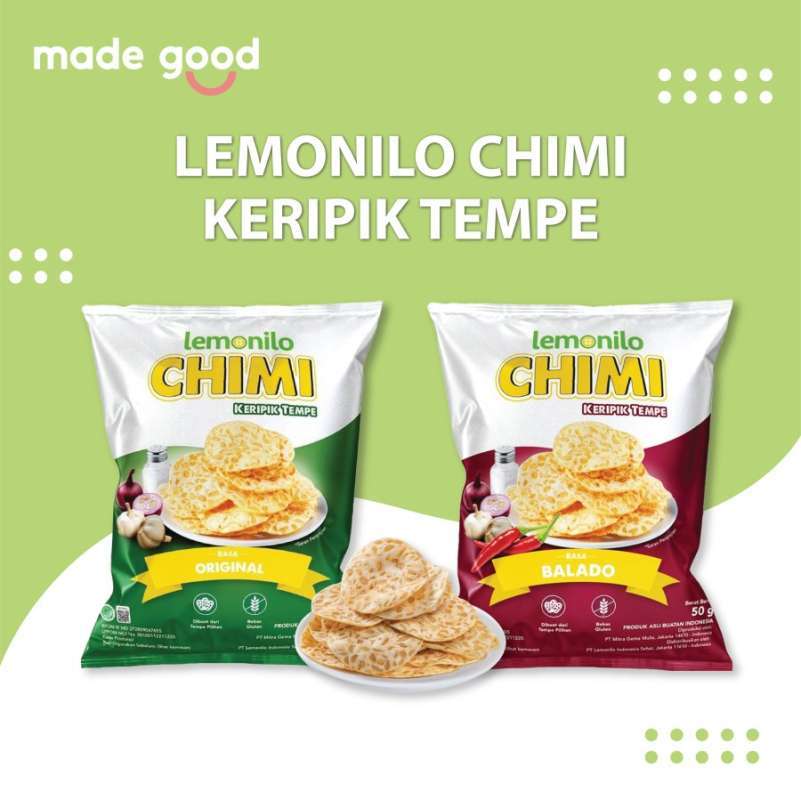 Jual Lemonilo Chimi Keripik Tempe di Seller Made Good Market Official ...