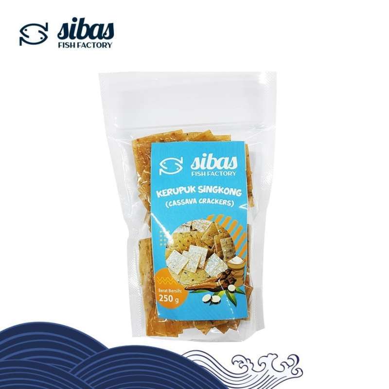 Jual KERUPUK SINGKONG - 250G - di Seller SIBAS FishFactory - SIBAS ...