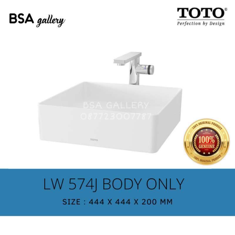 Jual WASTAFEL TOTO LW574J BODY ONLY / WASHTAFEL MEJA / WASTAFEL CUCI ...