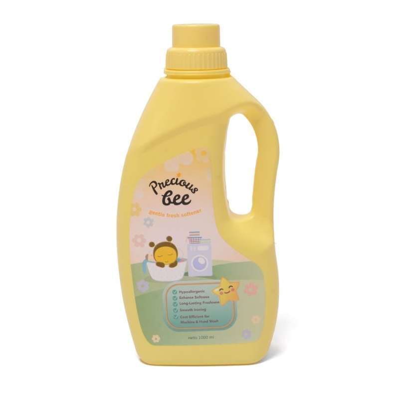 Jual Precious Bee Gentle Laundry Liquid Detergent/softener [2pcs/1000ml ...