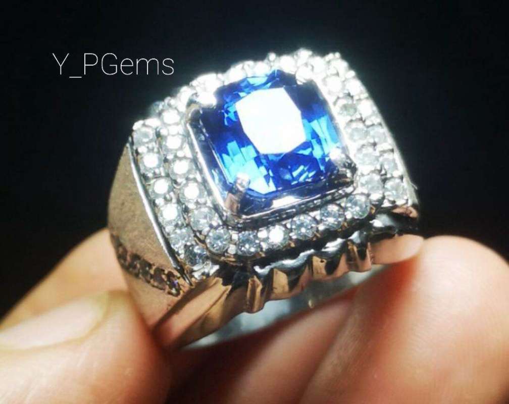 Batu Blue Safir Asli