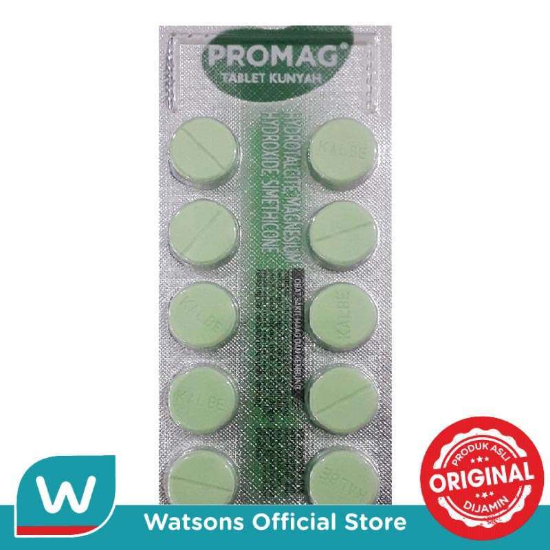 Jual Promag Tablet 10's (Strip) di Seller WATSONS Official Store ...